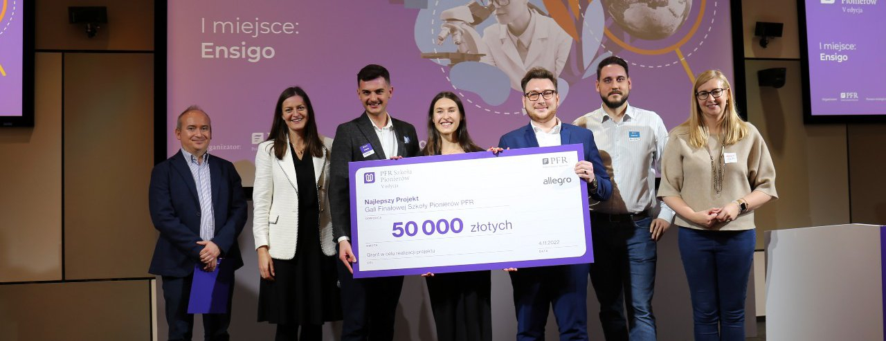 Co robi Ensigo? Rozmowa ze zwycięzcami Szkoły Pionierów PFR | Serwis ...